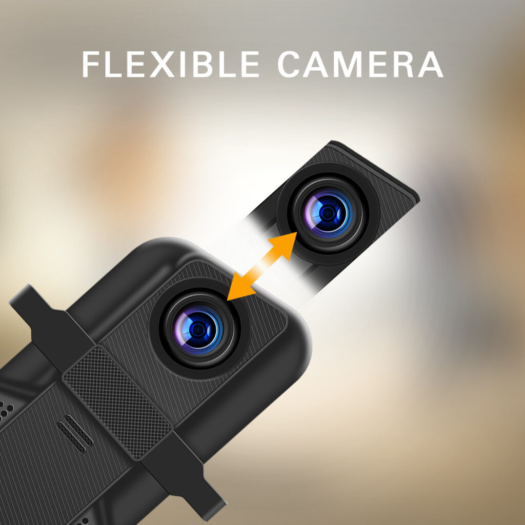 ProView- 2.5K Mirror Dash Cam for Cars with Waterproof Backup Camera ...