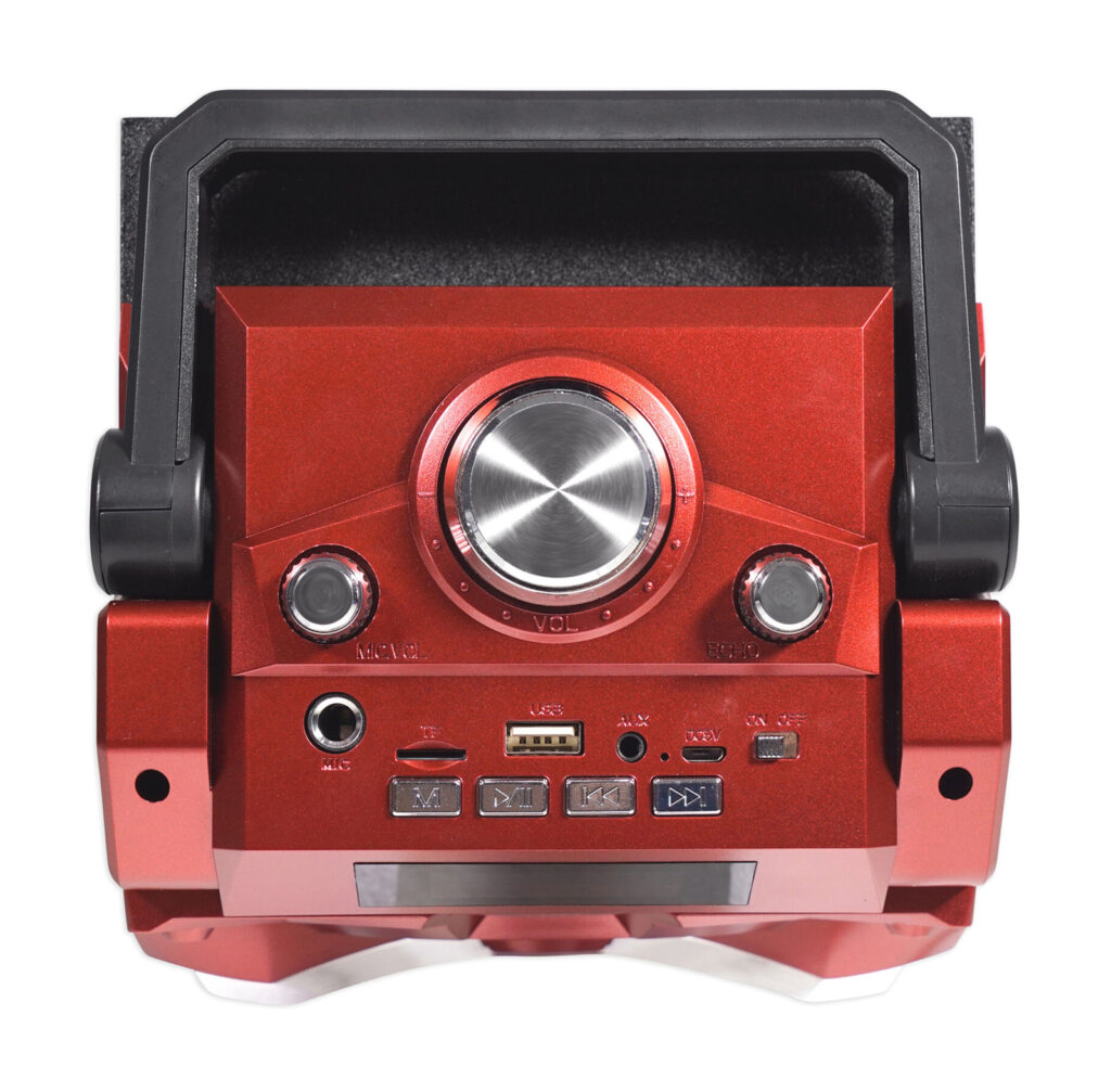 XoomBoom Bluetooth Remote Control Karaoke Machine with Karaoke Mic, Low ...