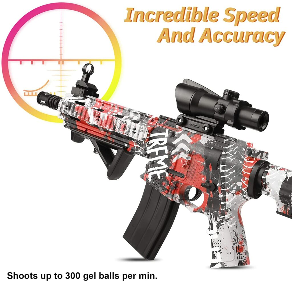 HotBlast Electric and Automatic Gel Blaster with 2 Shooting Modes ...