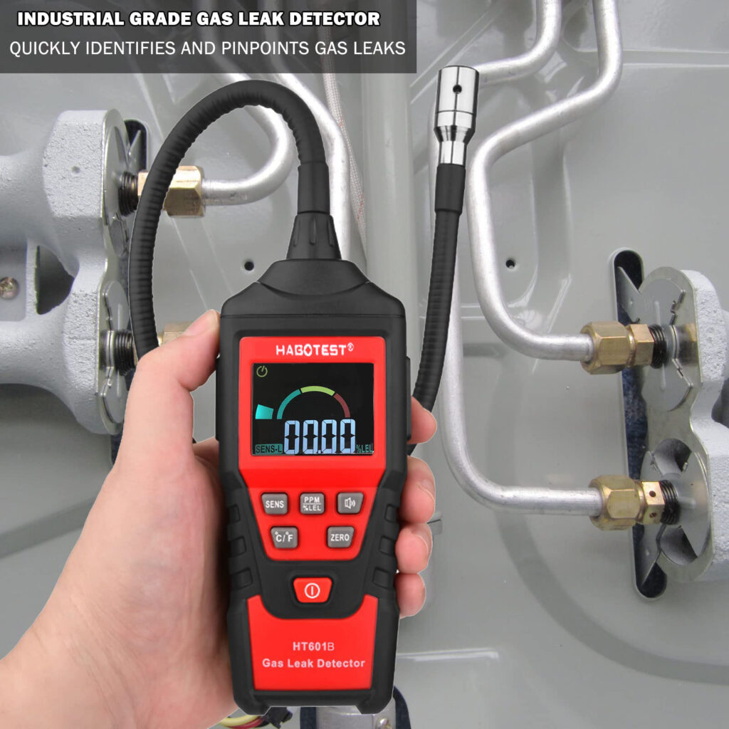 ScanThane Gas Leak Detector and Combustible Air Analyzer with Smart ...