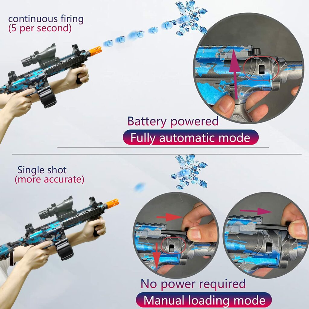 GexBlastin Electric Gel Blaster with Long-lasting Capacity, A ...