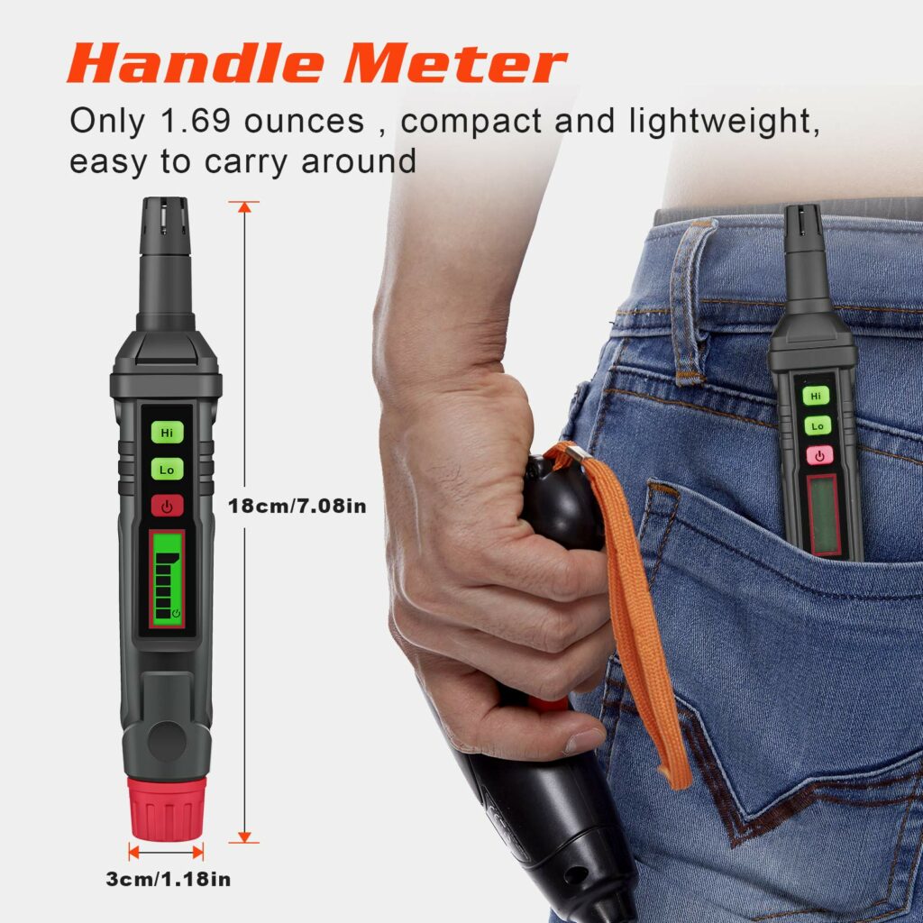 PrixGastect Portable Gas Leak Detector, Handheld Natural Gas Sniffer ...