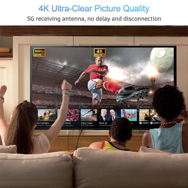 SpectraLink Wireless HDMI Transmitter and Receiver for Smooth 4K/5G Screen Casting up to 164FT ...