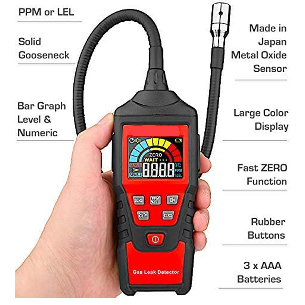 GasSentry Gas Leak Detector for Natural Gas, Methane, Propane, Ethanol, and More Combustible ...
