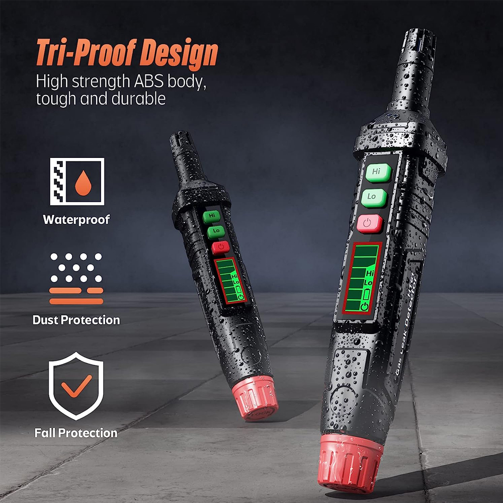 LeakShield Pro Gas Leak Detector with Audible and Visual Alarm ...