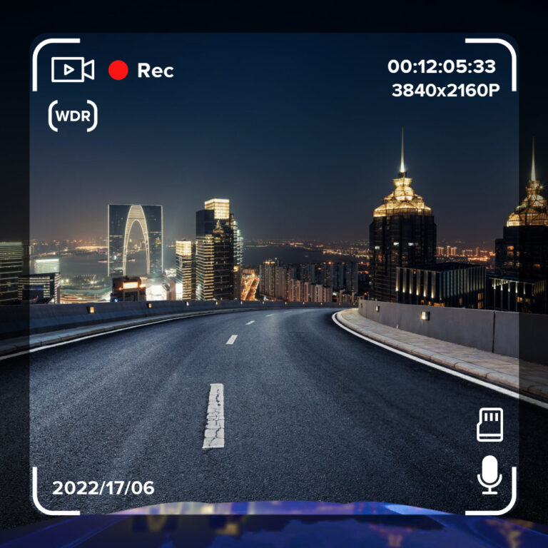 RoadGuard Dash Cam with Built-in G-sensor and GPS, Ultra HD 4K ...