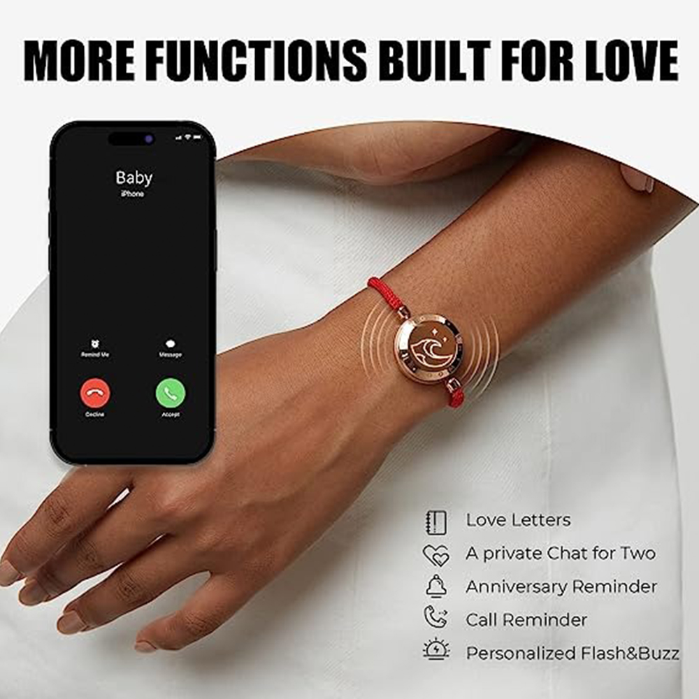 PulseReach Long Distance Touch Bracelets - Express Love Across Miles ...