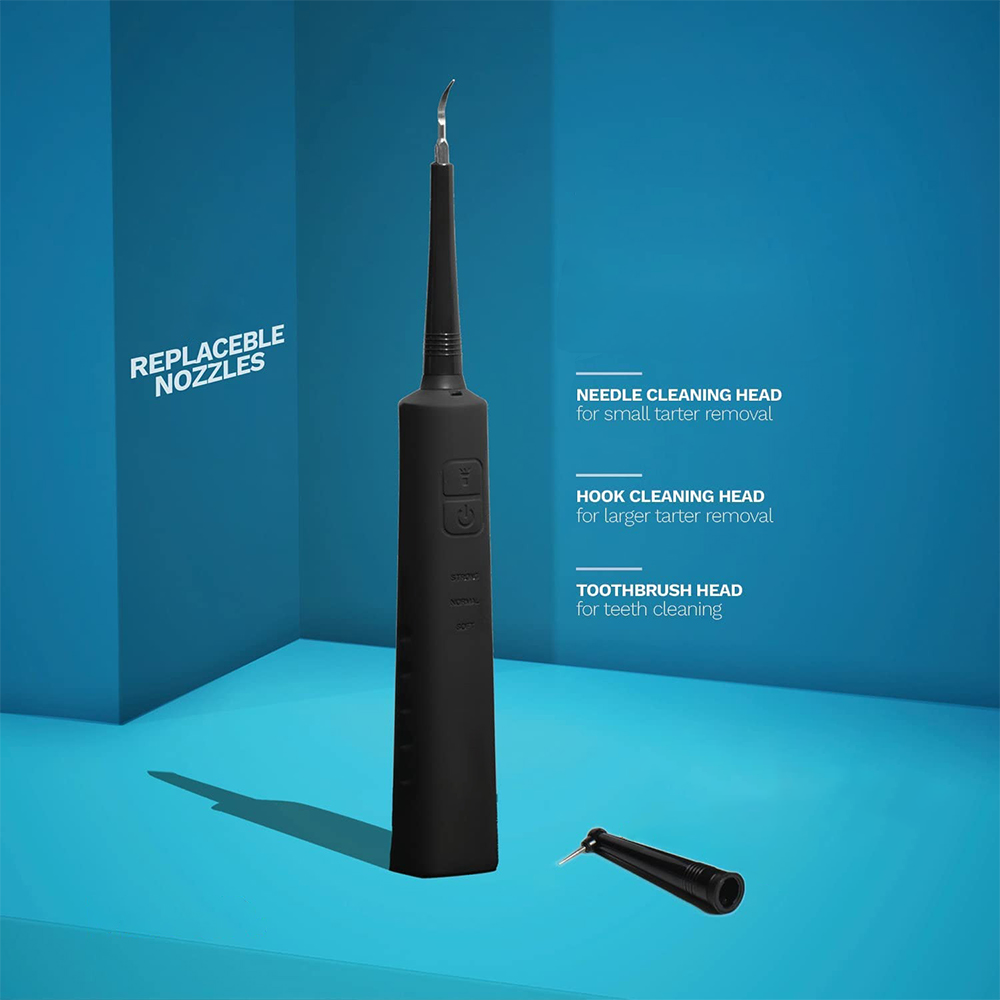 ProGlimmer Ultrasonic Teeth Cleaner - Professional Grade Plaque Remover ...