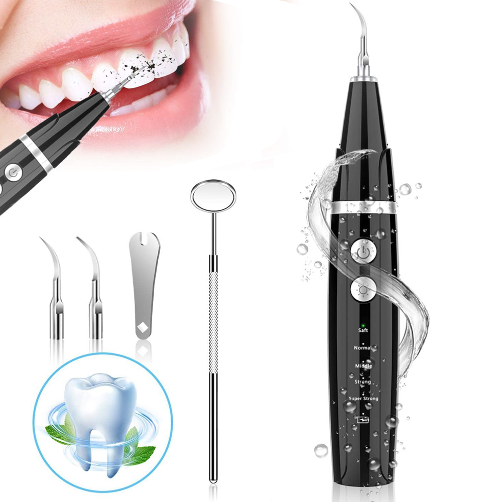 Smilance High-Frequency Ultrasonic Teeth Cleaner - LED Light, 5 ...