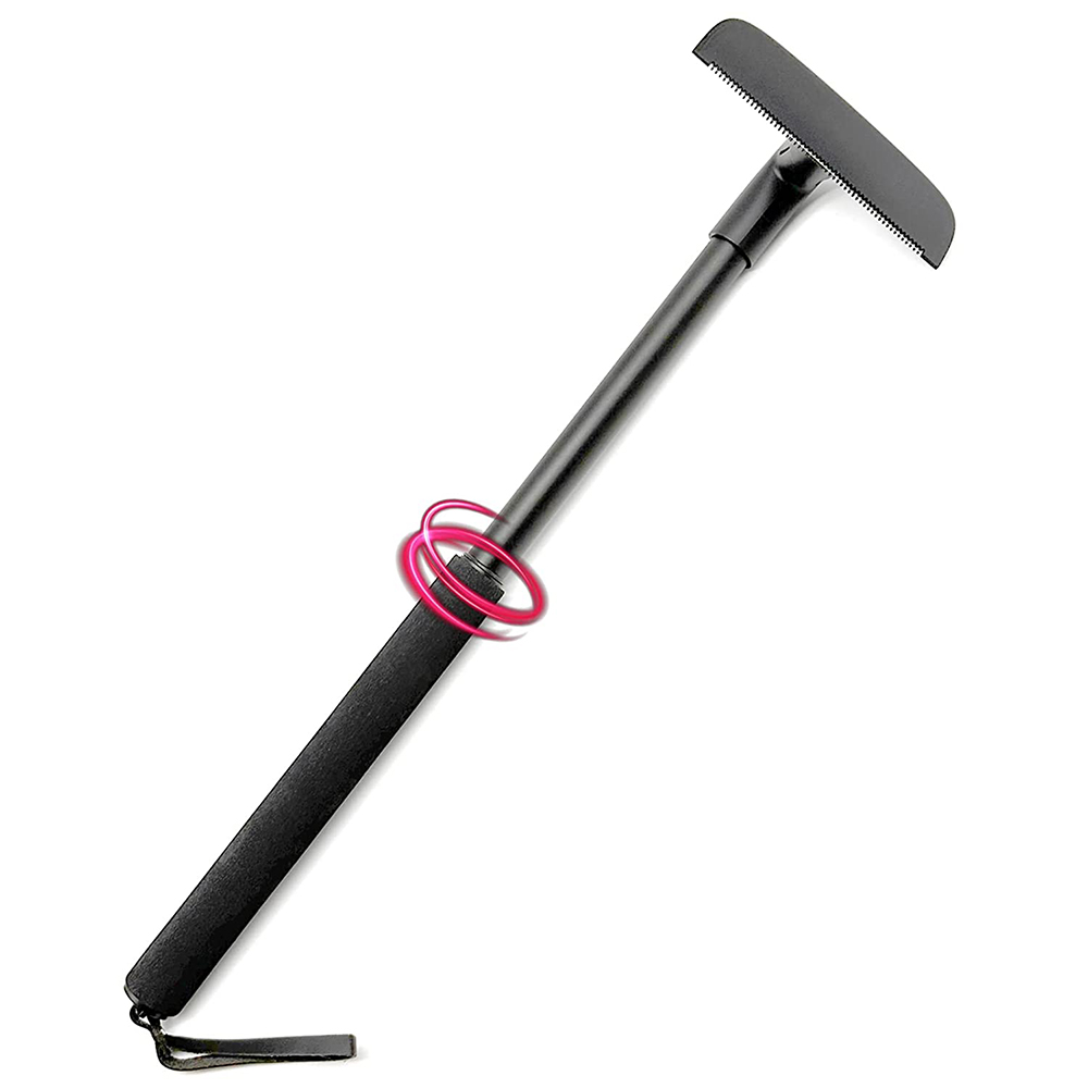 FlexiTrim Men's Back Shaver - Adjustable Length, Wet or Dry Use, Extra-Wide Head for Quick ...