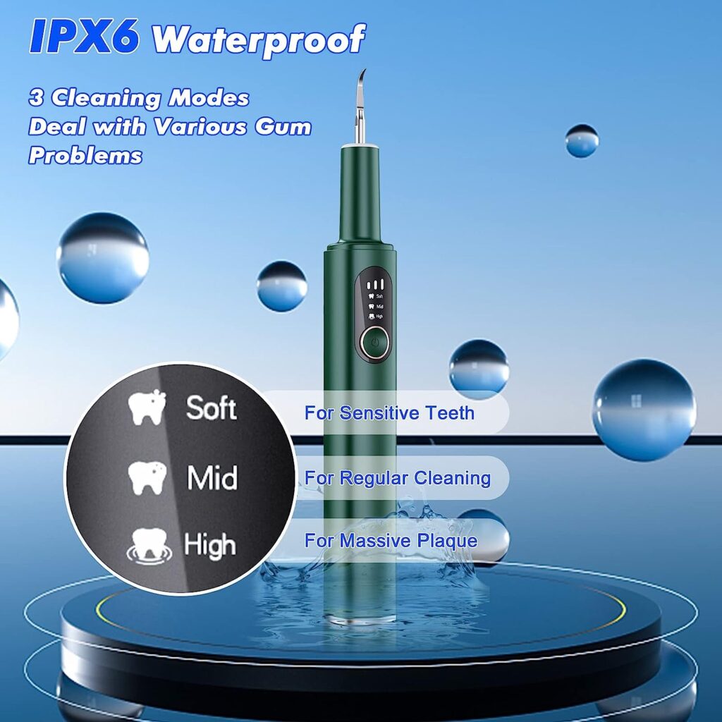 CleanSonic Ultrasonic Teeth Cleaner - Effective Plaque and Tartar ...