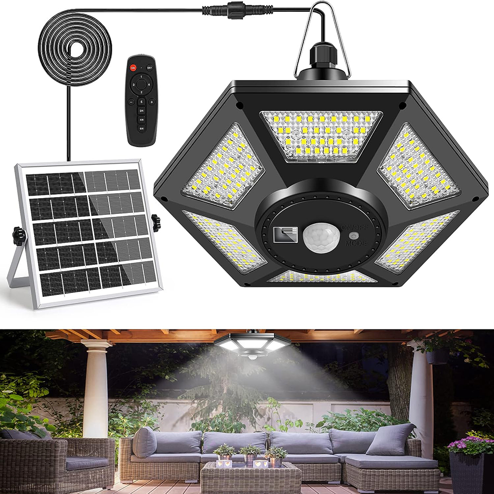 SunSphere Energy-Saving Indoor Solar Light - Weatherproof, 180 LEDs ...
