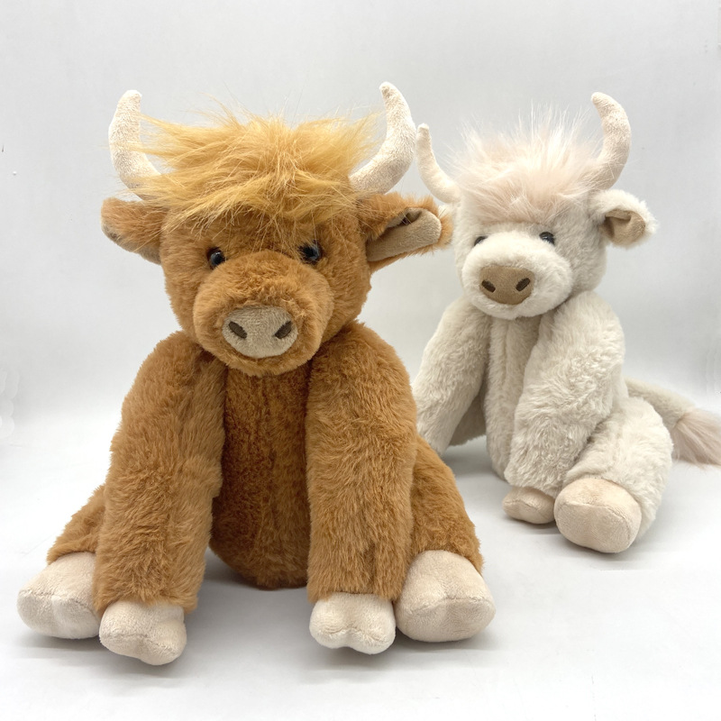 Snug-a-Moo Highland Cow Plush Toy - TruTronica