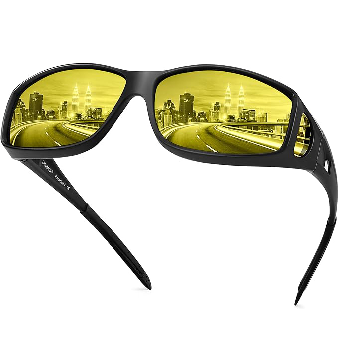 NightHawk HD Night Vision Driving Glasses: Enhance Your Vision, Drive ...