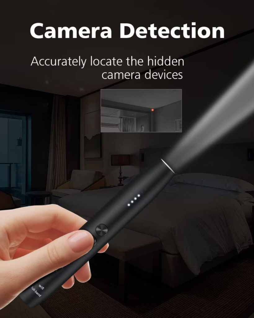 SafeSight Hidden Camera Detector for Wireless Audio Bug Camera ...